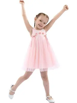 MIMI TUTU Rose Ribbon Dress