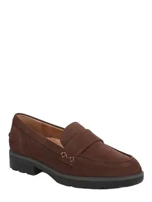 Vionic Cleo Leather Loafer Coffee