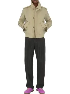 Burberry Cotton Nylon Jacket - Hunter Beige