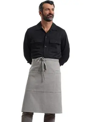 MEEMA Bistro Apron With Pockets Charcoal