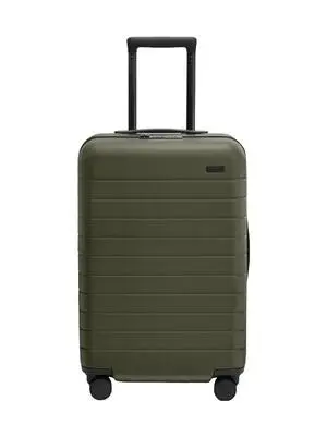 AWAY The Bigger Carry-on Flex Suitcase - Olive Green
