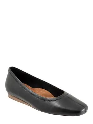 Softwalk Vera Cruz Flat - Black