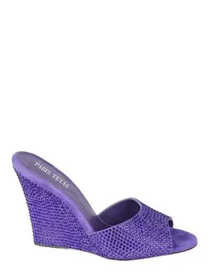 Paris Texas Heeled Sandal - Amethyst