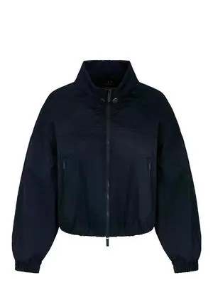 Armani Exchange Zip-up Bomber Jacket - Blue