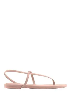 Armani Exchange Logo Lettering Sandals - Pink