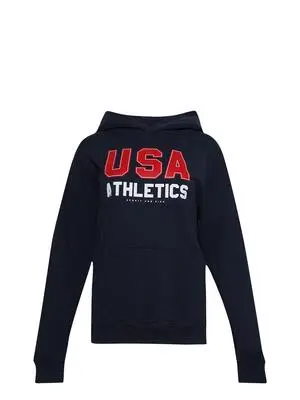 SPORTY & RICH Usa Athletics Hoodie - Blue