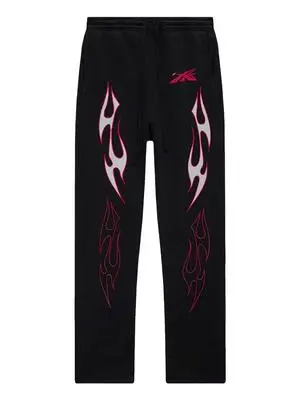 HELLSTAR Future Flame Sweatpants - Black