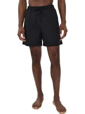 Carhartt Work In Progress Chase Swim Trunks - Black / Gold