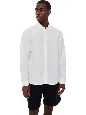 AUTO-REPLY Andrew Linen Shirt - White
