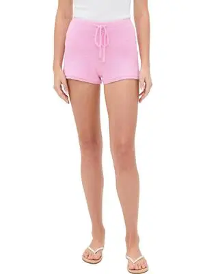 LE BOP Poolside Knit Shorts - Orchid