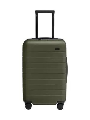 AWAY The Carry-on Flex Suitcase - Olive Green