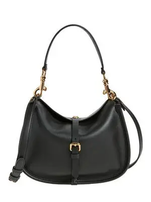 Etro Leather Hobo Bag N0000 Black