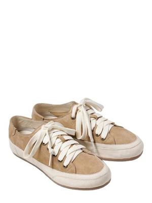 Beek Sandpiper Leather Sneaker Oat