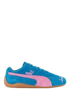 PUMA Speedcat OG Suede Low-Top Trainers Blue Pink