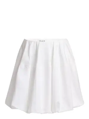 Alaïa Bubble Mini Skirt - Blanc