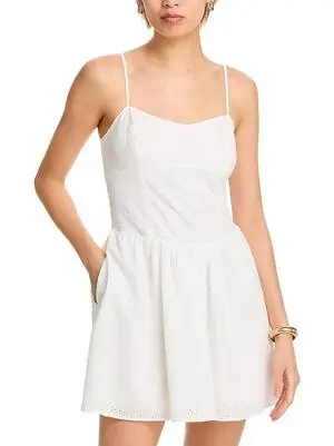 WAYF Rivi Eyelet Dress