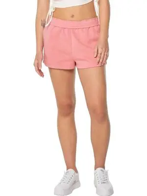 Roxy Fleece Shorts - Mauve Glow Solid