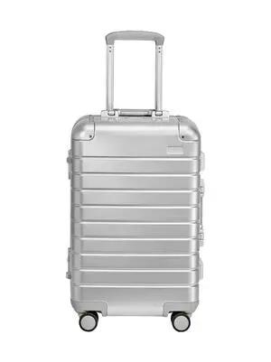 AWAY The Bigger Carry-On Suitcase: Aluminum Edition Silver