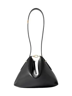 TOTEME Bevel Leather Tote - Black