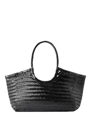 DRAGON DIFFUSION Nantucket Large Woven Leather Tote