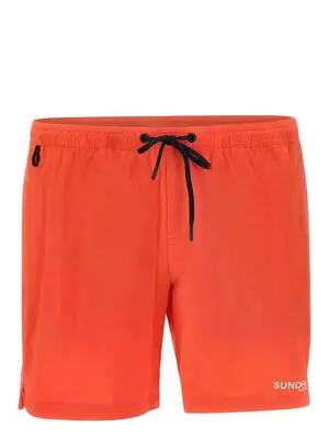 Sundek Boardshort Firebird Swim Shorts - Red