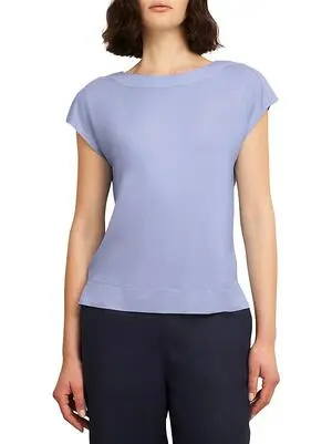 HOBBS LONDON Viviana Top - Maya Blue