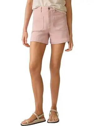Faherty Brand Terry Knit Shorts Spring Quartz
