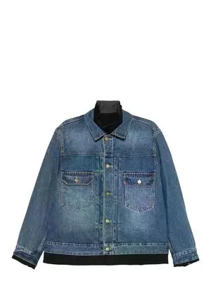 Sacai Denim Jacket - Black