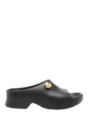 Loewe 30mm Foam Pebble Mules - Black