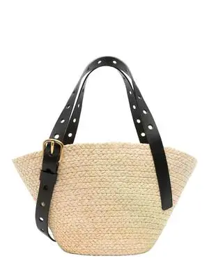 Loewe Punched-holes Tote Bag - Neutrals