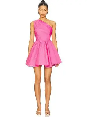 SAU LEE Jo Dress - Fuchsia