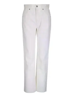NILI LOTAN Classic-pocket Jeans - White