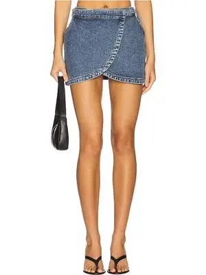 SOVERE / Dawn Denim Skort - Vintage Blue