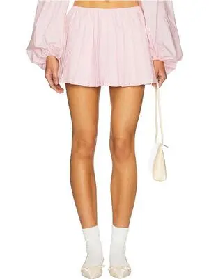 LOVERS AND FRIENDS Renae Mini Skirt - French Pink