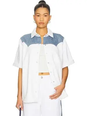 SEVENTY + MOCHI Eva Shirt - Two Tone