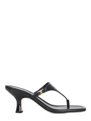 COACH Heritage Thong Sandal - Black
