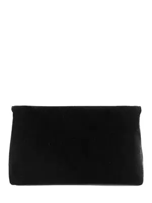 TOM FORD Velvet Clutch With Chain Strap - Black