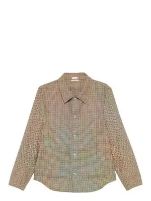 Thom Browne Checked Tweed Jacket - Neutrals