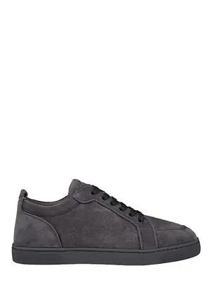 CHRISTIAN LOUBOUTIN Rantulow Leather Trainers Smoky