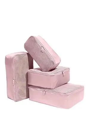 AWAY Set Of 4 Packing Cubes - Pink