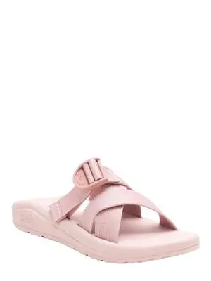 CHACO Cushz Slide Sandal Rose Quart