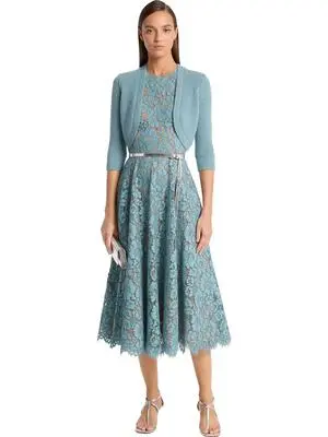 Michael Kors Michael Kors Collection Cashmere Shrug Blue