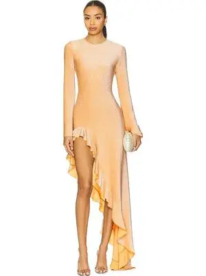 Delfi Rosalia Maxi Dress - Orange