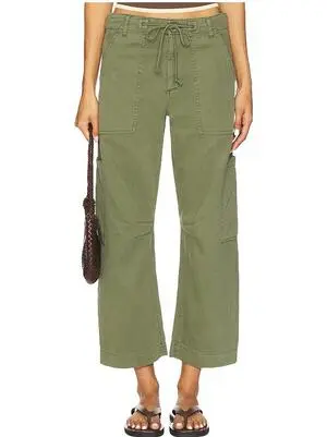 PISTOLA Sabrina Curved Utility Pants - Meadow