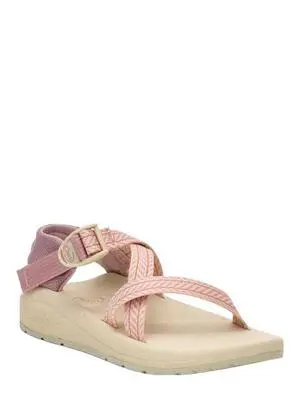 CHACO Cushz Sandal Frond Pink