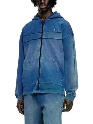 DIESEL® Zip-up Hoodie - Blue