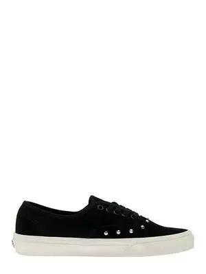 VANS Authentic Stud-embellished Lace-up Sneakers - Black