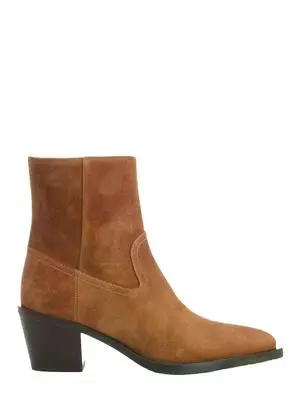 STUART WEITZMAN 60mm Tate Suede Boots - Brown