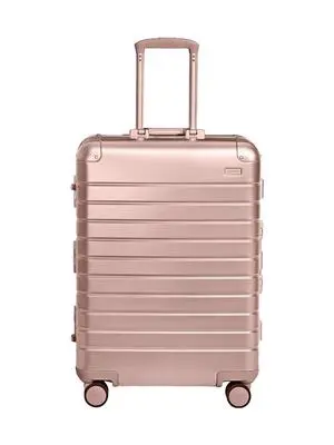 AWAY The Medium Aluminum Suitcase - Rose Gold