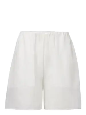 TOTEME Ramie Shorts - White